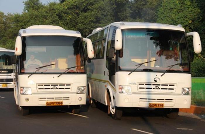 Ac Mini Coach 24 Seats, Ac Mini Coach, Goa | Nunes Travels